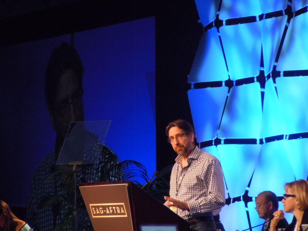 Jeff Spurgeon at SAG-AFTRA Los Angeles Convention | Gy Mirano